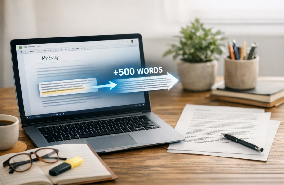 Best Essay Extender To Increase Word Count - BeLikeNative